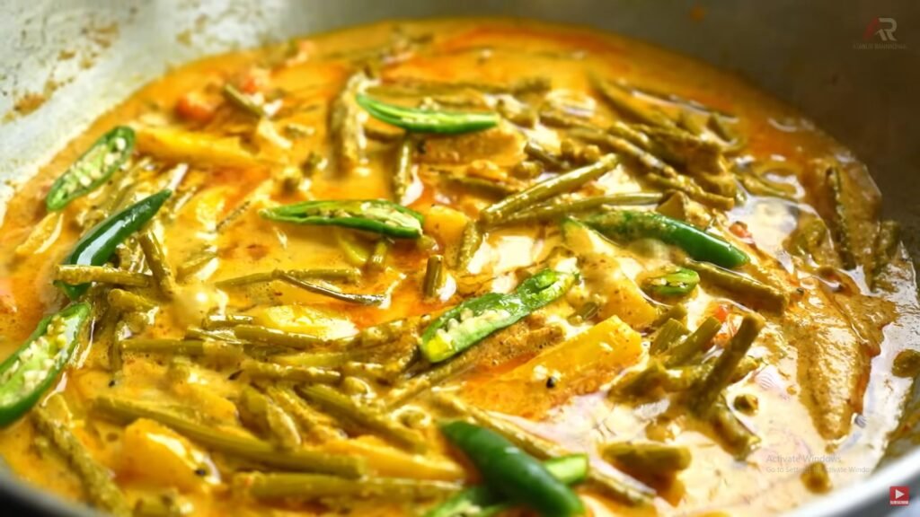 Easy Sojne Data Recipe | কচিসজনে ডাটা নিরামিষ রেসিপি